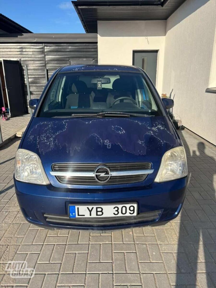 Zils Opel Meriva 2004 Klaipėda, ar dzinēja tilpumu 1.70 L un nobraukumu 276 tūkst. km par 700 €, foto 1 vietnē AUTOMOTO.COM.LV