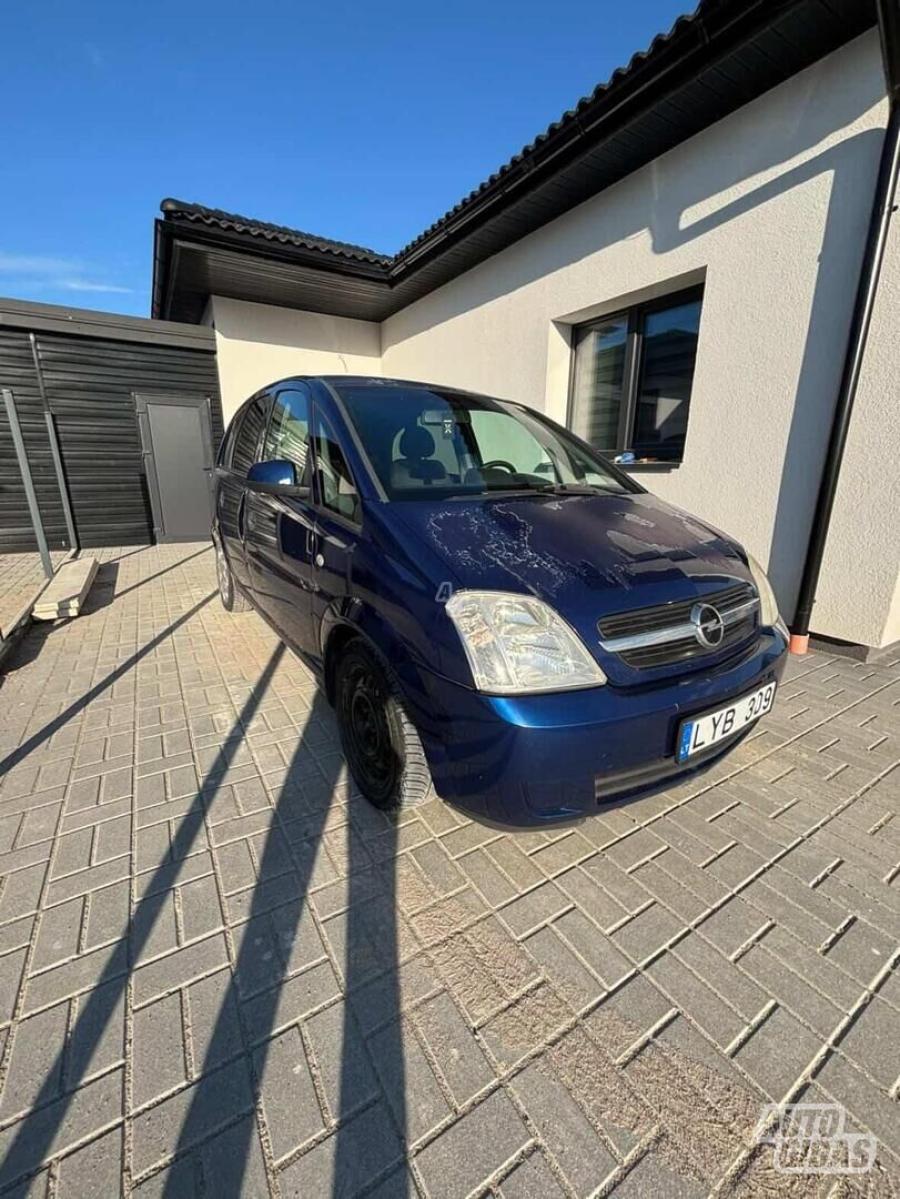 Zils Opel Meriva 2004 Klaipėda, ar dzinēja tilpumu 1.70 L un nobraukumu 276 tūkst. km par 700 €, foto 3 vietnē AUTOMOTO.COM.LV