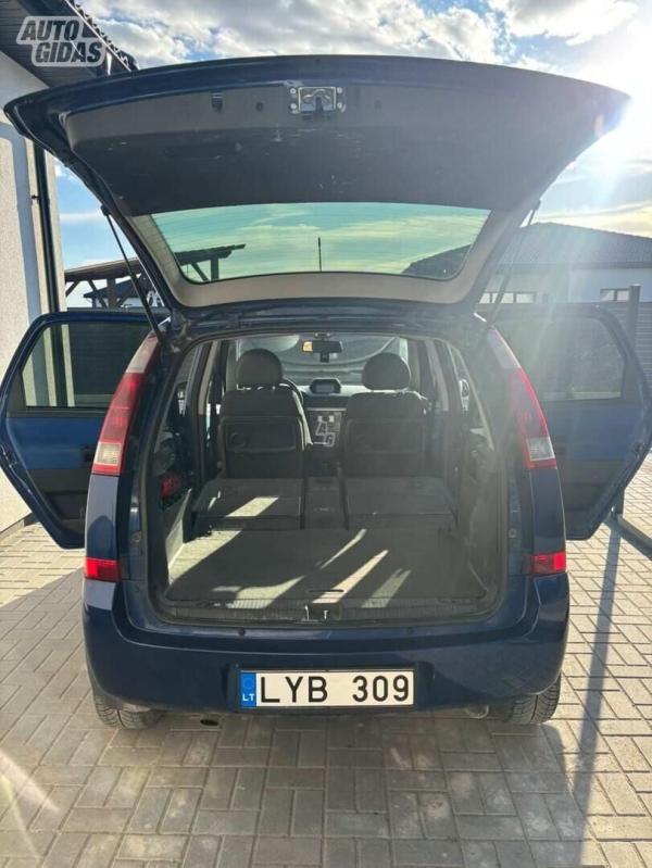 Blue Opel Meriva 2004 in Klaipeda, with an engine capacity of 1.70 L and mileage of 276 thousand km for 700 €, photo 9 on AUTOMOTO.COM.LV
