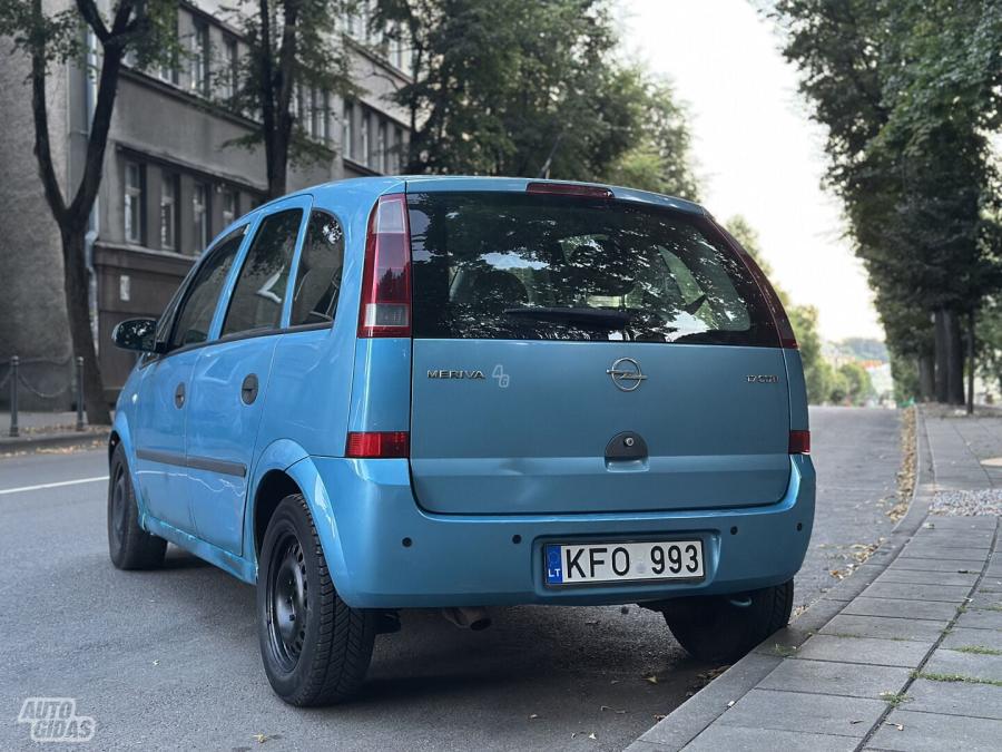 Zils Opel Meriva 2004 Kauņa, ar dzinēja tilpumu 1.70 L un nobraukumu 410 tūkst. km par 700 €, foto 5 vietnē AUTOMOTO.COM.LV
