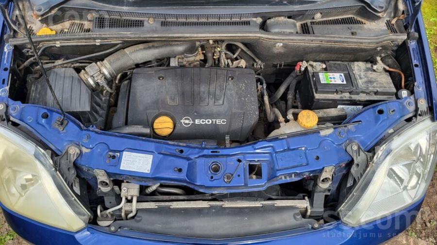 Zils Opel Meriva 2004 Rīga, ar dzinēja tilpumu 1.80 L un nobraukumu 230 tūkst. km par 1200 €, foto 8 vietnē AUTOMOTO.COM.LV