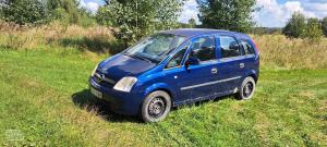 Blue Opel Meriva 2004 in Druskininkai, with an engine capacity of 1.70 L and mileage of 300 thousand km for 400 €, photo  on AUTOMOTO.COM.LV