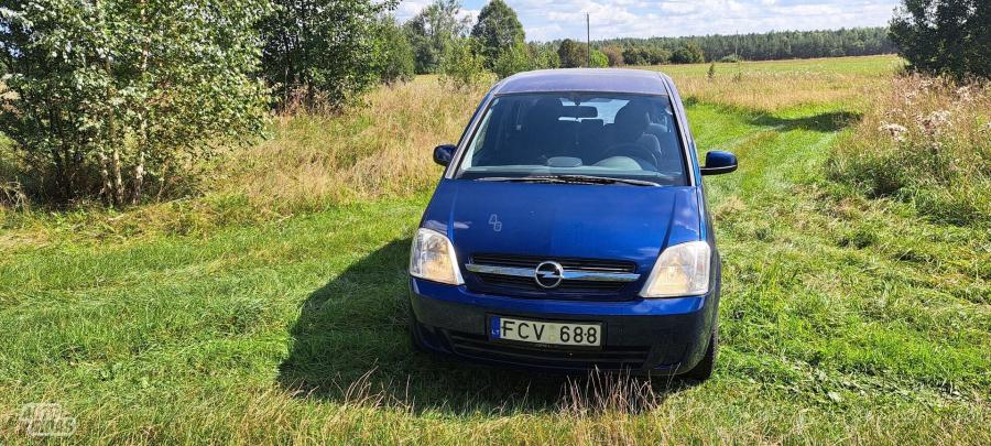 Blue Opel Meriva 2004 in Druskininkai, with an engine capacity of 1.70 L and mileage of 300 thousand km for 400 €, photo 4 on AUTOMOTO.COM.LV