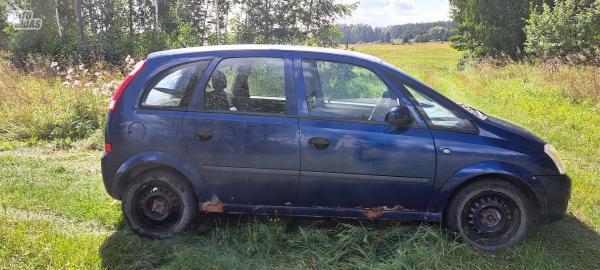 Blue Opel Meriva 2004 in Druskininkai, with an engine capacity of 1.70 L and mileage of 300 thousand km for 400 €, photo 6 on AUTOMOTO.COM.LV