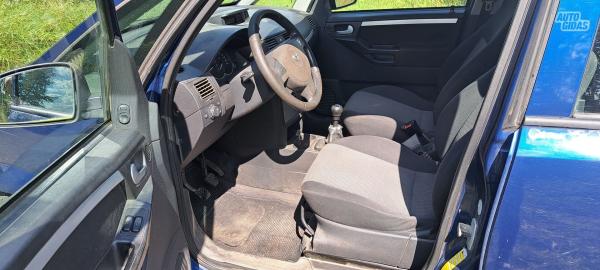 Blue Opel Meriva 2004 in Druskininkai, with an engine capacity of 1.70 L and mileage of 300 thousand km for 400 €, photo 10 on AUTOMOTO.COM.LV