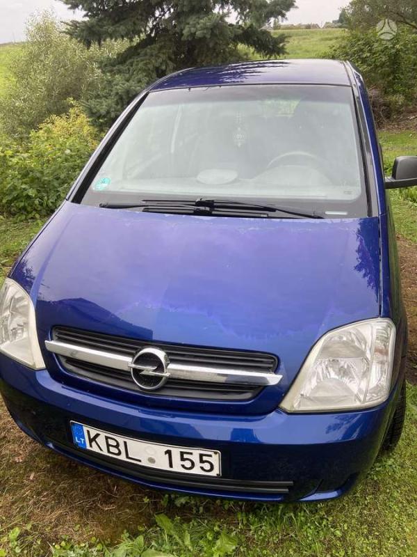 Zils Opel Meriva 2004 Pasvalys, ar dzinēja tilpumu 1.69 L un nobraukumu 263 tūkst. km par 550 €, foto 1 vietnē AUTOMOTO.COM.LV