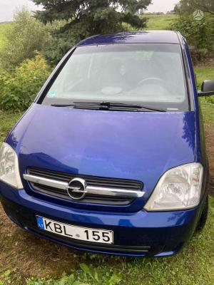 Zils Opel Meriva 2004 Pasvalys, ar dzinēja tilpumu 1.69 L un nobraukumu 263 tūkst. km par 550 €, foto  vietnē AUTOMOTO.COM.LV