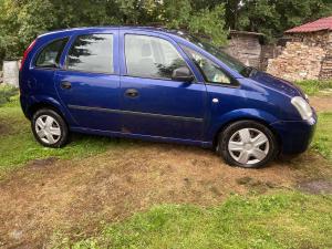 Blue Opel Meriva 2004 in Pasvalys, with an engine capacity of 1.69 L and mileage of 263 thousand km for 550 €, photo 5 on AUTOMOTO.COM.LV