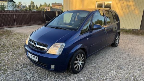 Blue Opel Meriva 2005 in Rezekne, with an engine capacity of 1.40 L and mileage of 0 thousand km for 1050 €, photo 1 on AUTOMOTO.COM.LV