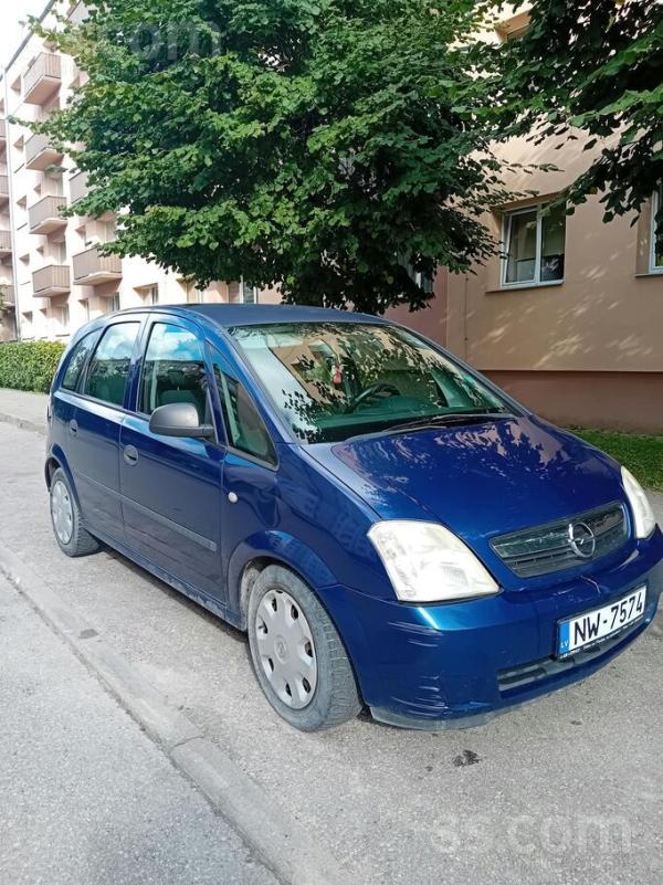Zils Opel Meriva 2005 Rīga, ar dzinēja tilpumu 1.70 L un nobraukumu 325 tūkst. km par 600 €, foto 1 vietnē AUTOMOTO.COM.LV