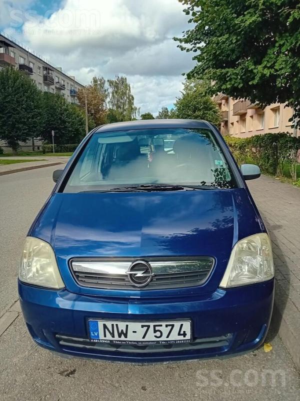 Zils Opel Meriva 2005 Rīga, ar dzinēja tilpumu 1.70 L un nobraukumu 325 tūkst. km par 600 €, foto 3 vietnē AUTOMOTO.COM.LV