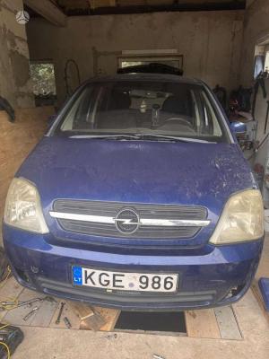 Blue Opel Meriva 2005 in Vilnius, with an engine capacity of 1.60 L and mileage of 164 thousand km for 600 €, photo  on AUTOMOTO.COM.LV