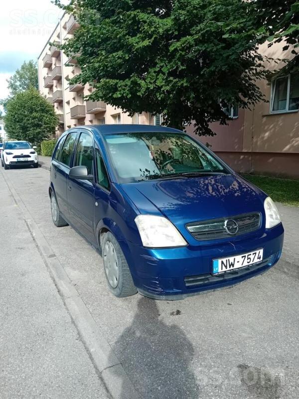 Zils Opel Meriva 2005 Rīga, ar dzinēja tilpumu 1.70 L un nobraukumu 325 tūkst. km par 450 €, foto 1 vietnē AUTOMOTO.COM.LV