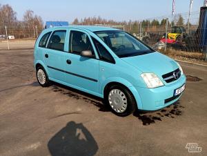 Zils Opel Meriva 2006 Panevēža, ar dzinēja tilpumu 1.60 L un nobraukumu 193 tūkst. km par 1750 €, foto 2 vietnē AUTOMOTO.COM.LV