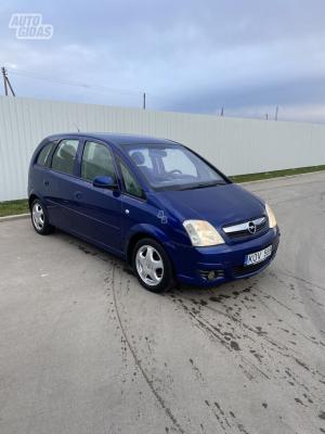 Blue Opel Meriva 2006 in Pasvalys, with an engine capacity of 1.40 L and mileage of 250 thousand km for 800 €, photo 3 on AUTOMOTO.COM.LV