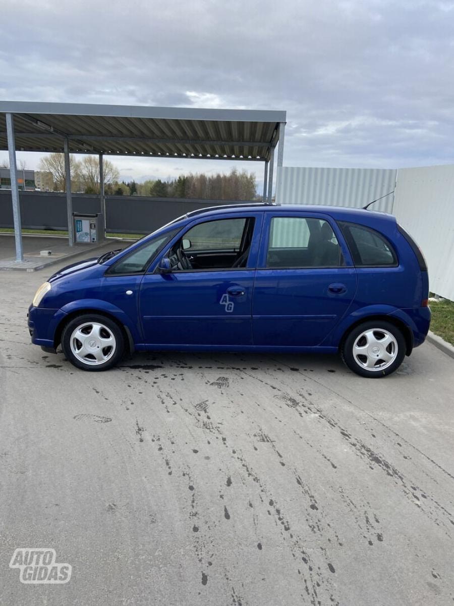 Blue Opel Meriva 2006 in Pasvalys, with an engine capacity of 1.40 L and mileage of 250 thousand km for 800 €, photo 5 on AUTOMOTO.COM.LV