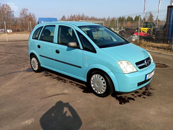 Blue Opel Meriva 2006 in Panevezys, with an engine capacity of 1.60 L and mileage of 193 thousand km for 1700 €, photo 5 on AUTOMOTO.COM.LV