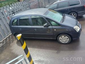 Zils Opel Meriva 2006 Rīga, ar dzinēja tilpumu 1.40 L un nobraukumu 264 tūkst. km par 1200 €, foto  vietnē AUTOMOTO.COM.LV