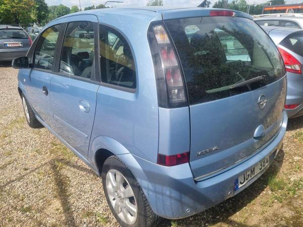 Zils Opel Meriva 2006 Kauņa, ar dzinēja tilpumu 1.60 L un nobraukumu 191 tūkst. km par 950 €, foto 3 vietnē AUTOMOTO.COM.LV