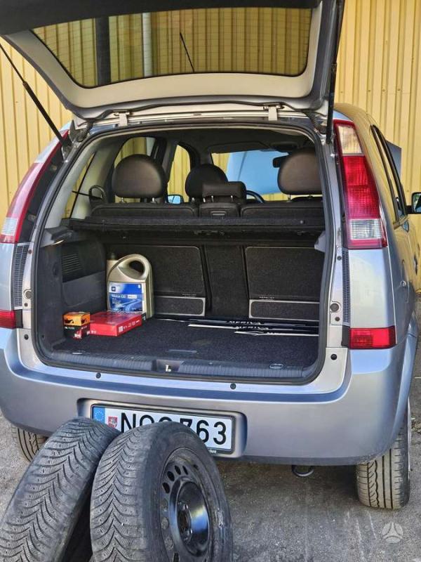 Blue Opel Meriva 2006 in Vilnius, with an engine capacity of 1.60 L and mileage of 112 thousand km for 1200 €, photo 1 on AUTOMOTO.COM.LV