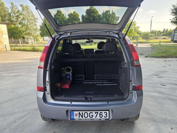 Blue Opel Meriva 2006 in Vilnius, with an engine capacity of 1.60 L and mileage of 112 thousand km for 1200 €, photo 8 on AUTOMOTO.COM.LV