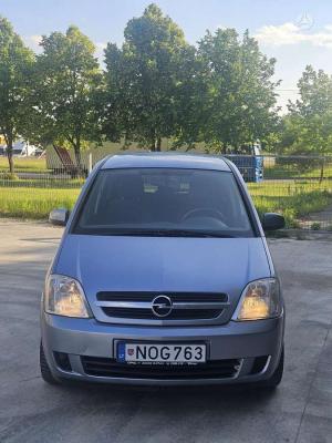 Zils Opel Meriva 2006 Viļņa, ar dzinēja tilpumu 1.60 L un nobraukumu 112 tūkst. km par 1200 €, foto 14 vietnē AUTOMOTO.COM.LV