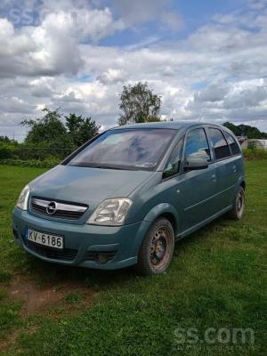 Zils Opel Meriva 2006 Jelgava, ar dzinēja tilpumu 1.30 L un nobraukumu 237 tūkst. km par 450 €, foto  vietnē AUTOMOTO.COM.LV