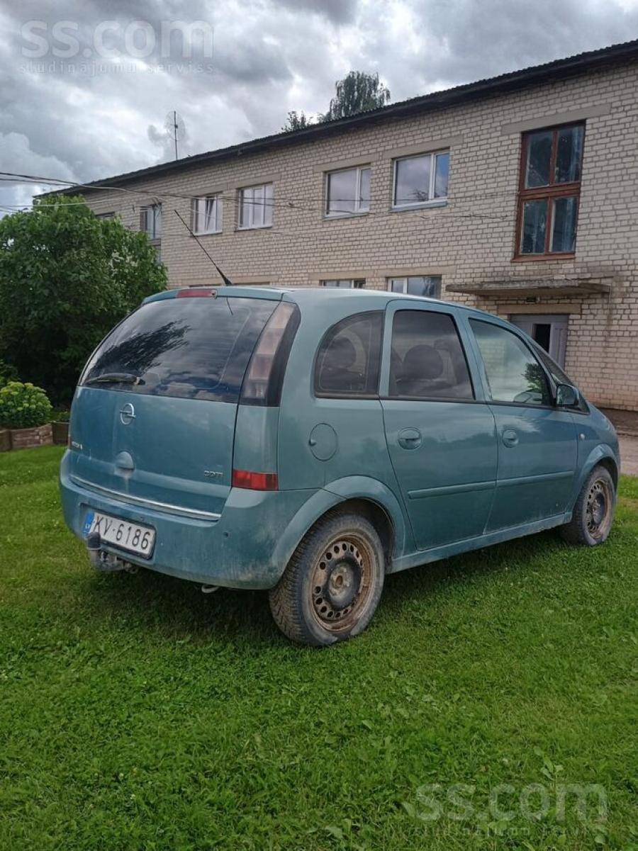 Zils Opel Meriva 2006 Jelgava, ar dzinēja tilpumu 1.30 L un nobraukumu 237 tūkst. km par 450 €, foto 4 vietnē AUTOMOTO.COM.LV