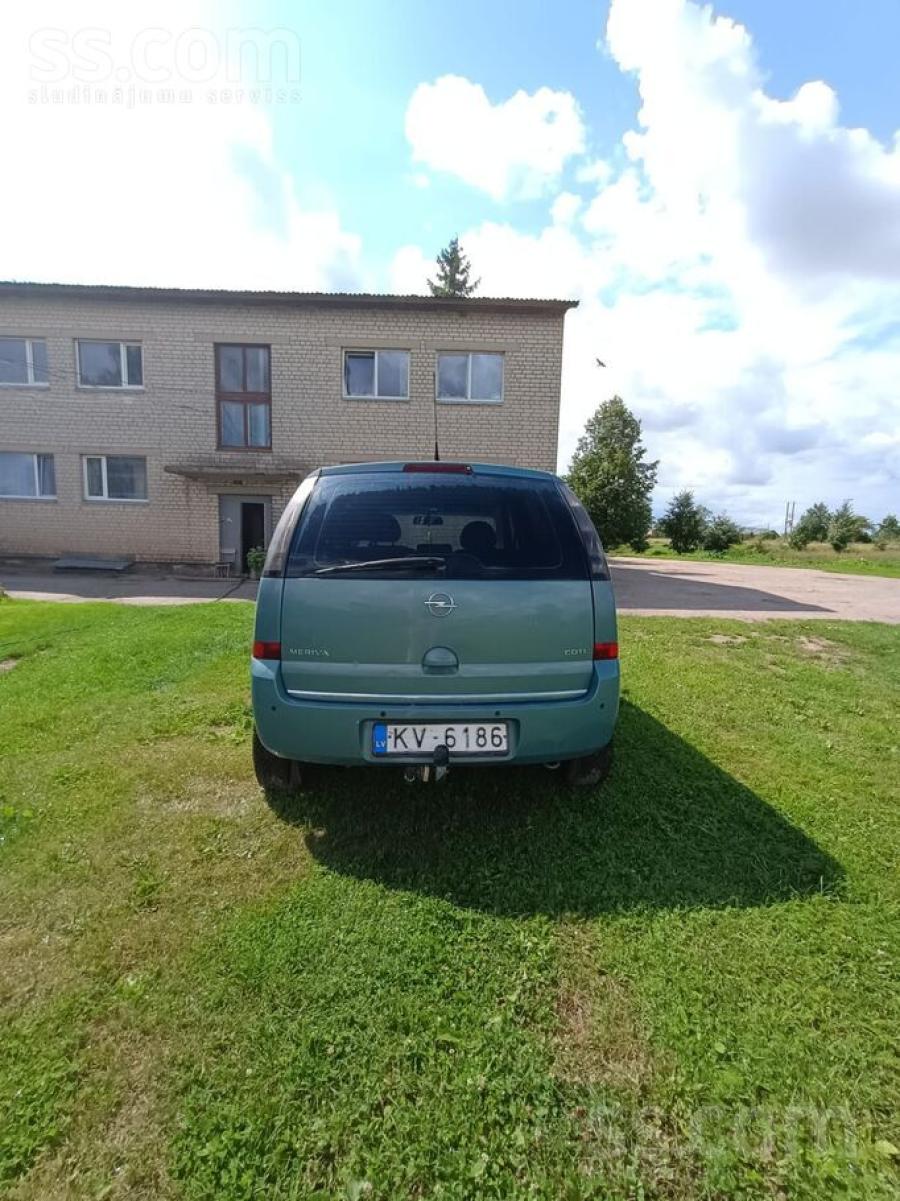 Zils Opel Meriva 2006 Jelgava, ar dzinēja tilpumu 1.30 L un nobraukumu 237 tūkst. km par 450 €, foto 8 vietnē AUTOMOTO.COM.LV