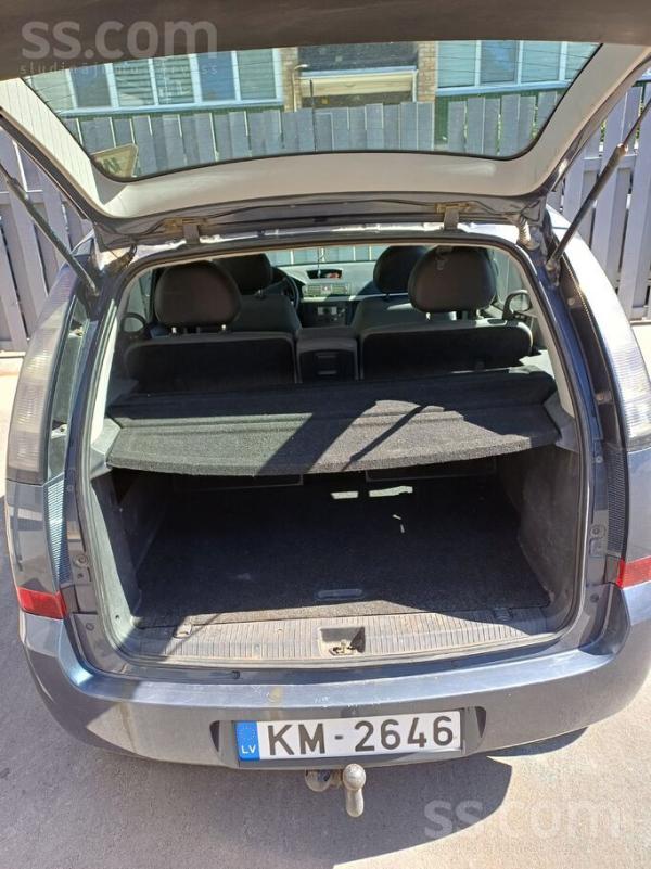 Zils Opel Meriva 2006 Rīga, ar dzinēja tilpumu 1.40 L un nobraukumu 264 tūkst. km par 850 €, foto 8 vietnē AUTOMOTO.COM.LV