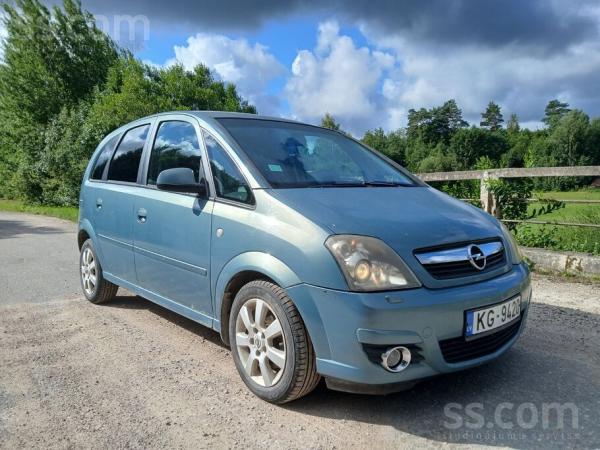 Blue Opel Meriva 2006 in Liepaja, with an engine capacity of 1.70 L and mileage of 336 thousand km for 799 €, photo 2 on AUTOMOTO.COM.LV
