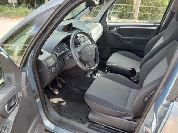 Blue Opel Meriva 2006 in Liepaja, with an engine capacity of 1.70 L and mileage of 336 thousand km for 799 €, photo 5 on AUTOMOTO.COM.LV