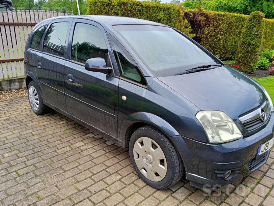 Blue Opel Meriva 2006 in Riga, with an engine capacity of 1.70 L and mileage of 205 thousand km for 1000 €, photo 1 on AUTOMOTO.COM.LV