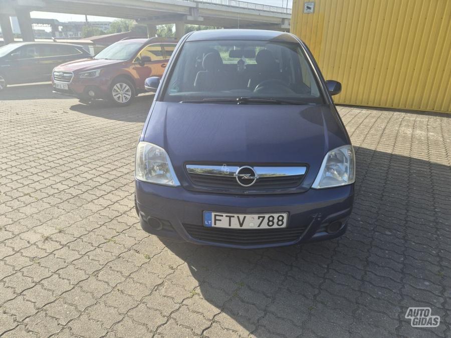 Zils Opel Meriva 2006 Klaipėda, ar dzinēja tilpumu 1.40 L un nobraukumu 193 tūkst. km par 1499 €, foto 7 vietnē AUTOMOTO.COM.LV