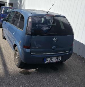 Blue Opel Meriva 2006 in Vilnius, with an engine capacity of 1.80 L and mileage of 169 thousand km for 950 €, photo 3 on AUTOMOTO.COM.LV