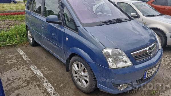 Blue Opel Meriva 2007 in Aizkraukle, with an engine capacity of 1.80 L and mileage of 138 thousand km for 2000 €, photo 2 on AUTOMOTO.COM.LV