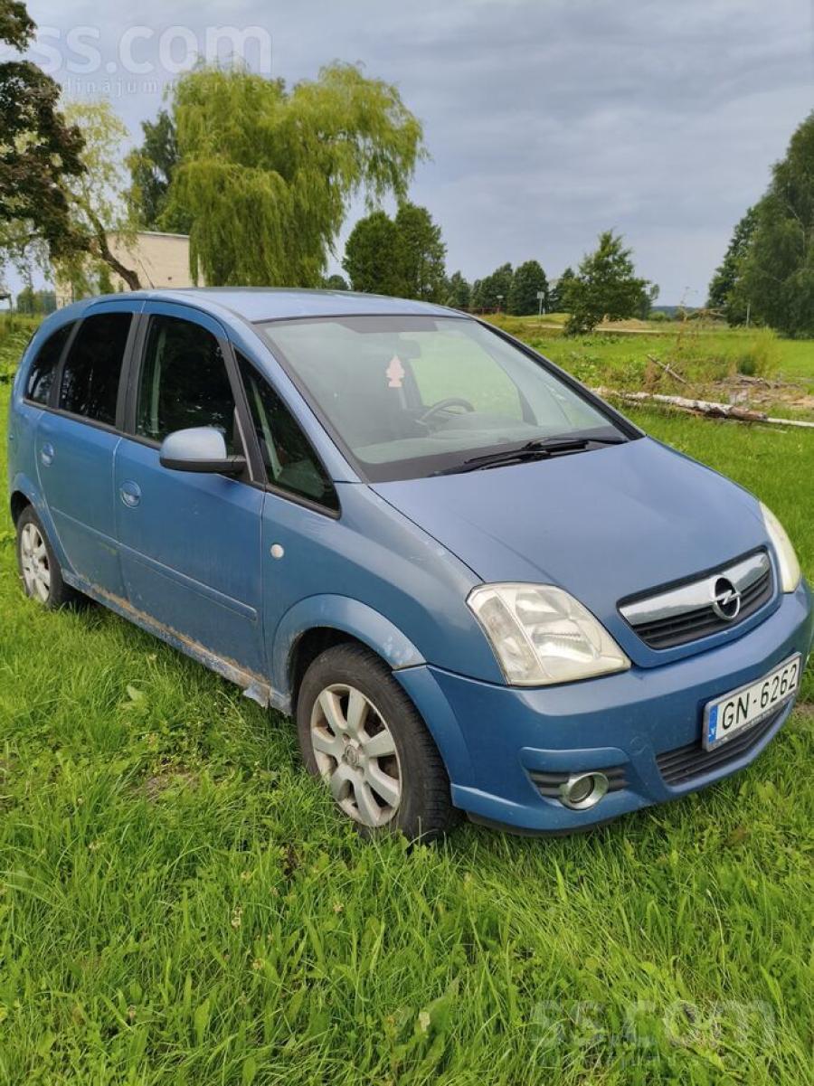Zils Opel Meriva 2007 Rīga, ar dzinēja tilpumu 1.60 L un nobraukumu 228 tūkst. km par 800 €, foto 1 vietnē AUTOMOTO.COM.LV