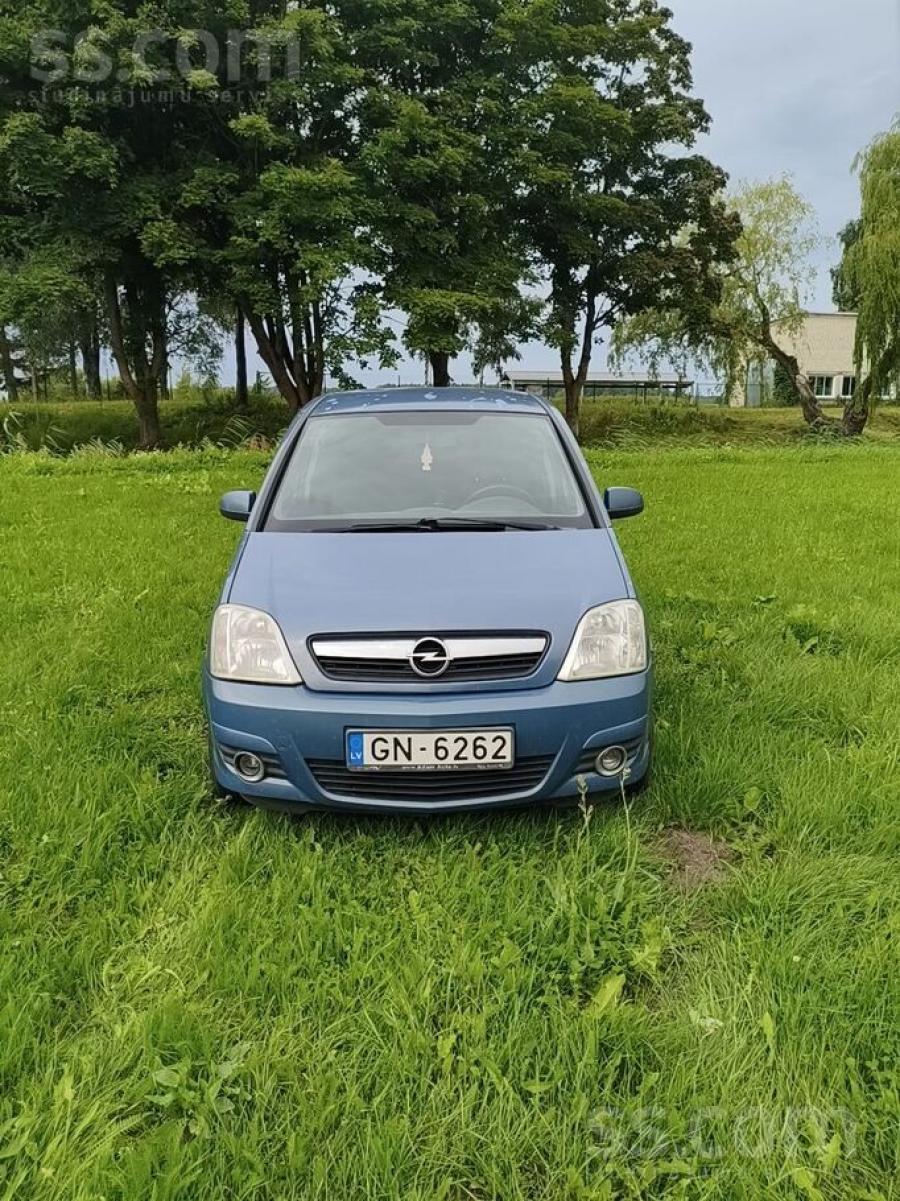 Zils Opel Meriva 2007 Rīga, ar dzinēja tilpumu 1.60 L un nobraukumu 228 tūkst. km par 800 €, foto 4 vietnē AUTOMOTO.COM.LV