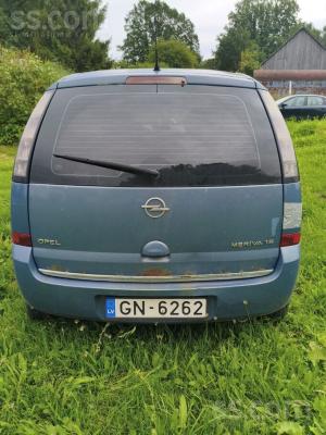 Zils Opel Meriva 2007 Rīga, ar dzinēja tilpumu 1.60 L un nobraukumu 228 tūkst. km par 800 €, foto 5 vietnē AUTOMOTO.COM.LV