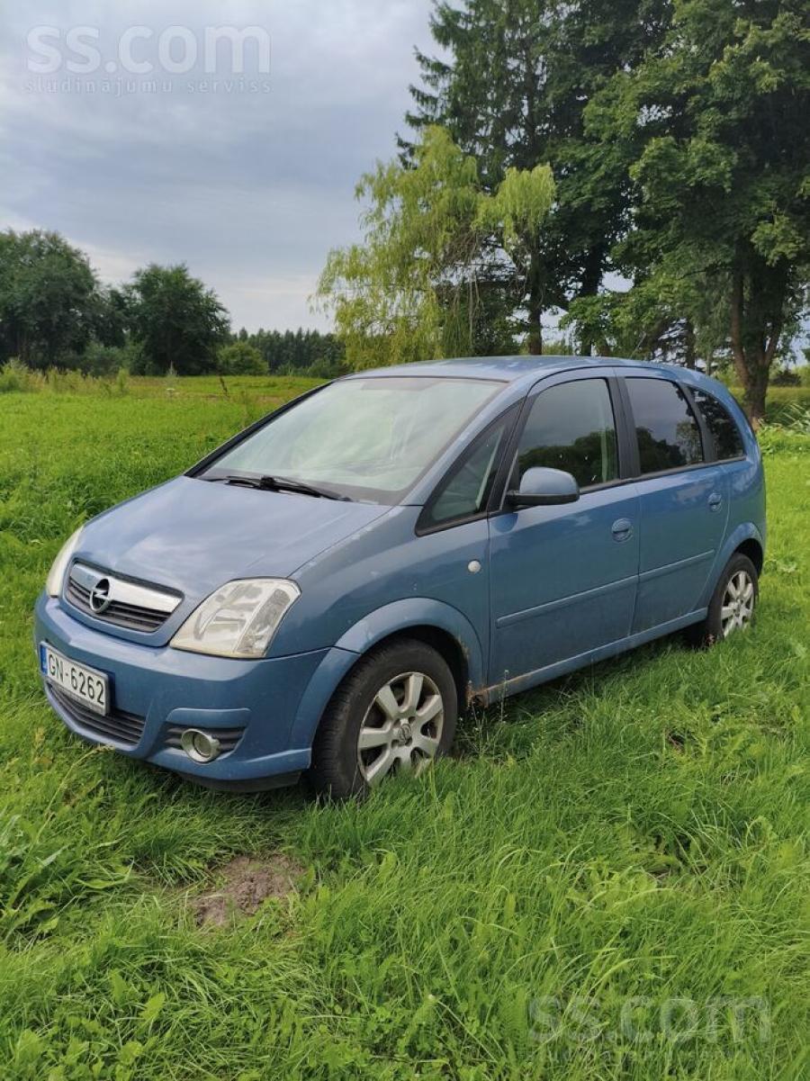 Zils Opel Meriva 2007 Rīga, ar dzinēja tilpumu 1.60 L un nobraukumu 228 tūkst. km par 800 €, foto 6 vietnē AUTOMOTO.COM.LV