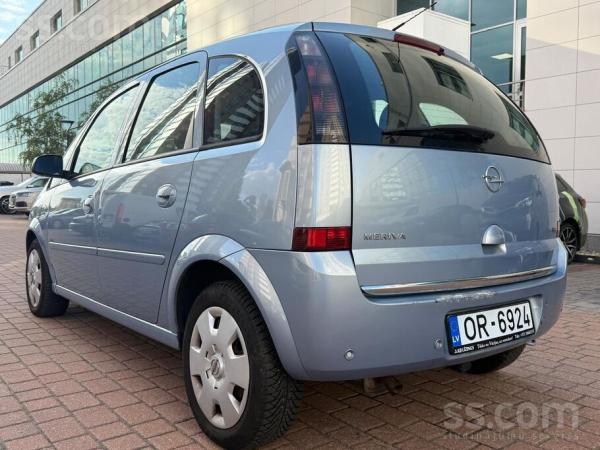 Zils Opel Meriva 2007 Rīga, ar dzinēja tilpumu 1.60 L un nobraukumu 0 tūkst. km par 2700 €, foto 5 vietnē AUTOMOTO.COM.LV