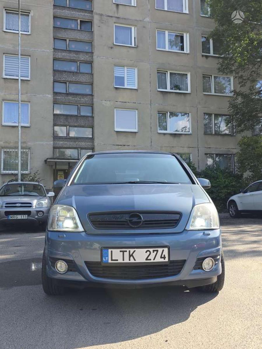 Zils Opel Meriva 2007 Viļņa, ar dzinēja tilpumu 1.69 L un nobraukumu 239 tūkst. km par 2500 €, foto 3 vietnē AUTOMOTO.COM.LV