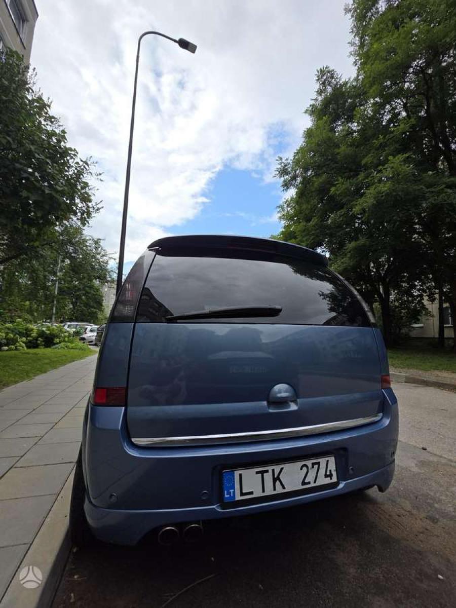 Zils Opel Meriva 2007 Viļņa, ar dzinēja tilpumu 1.69 L un nobraukumu 239 tūkst. km par 2500 €, foto 7 vietnē AUTOMOTO.COM.LV