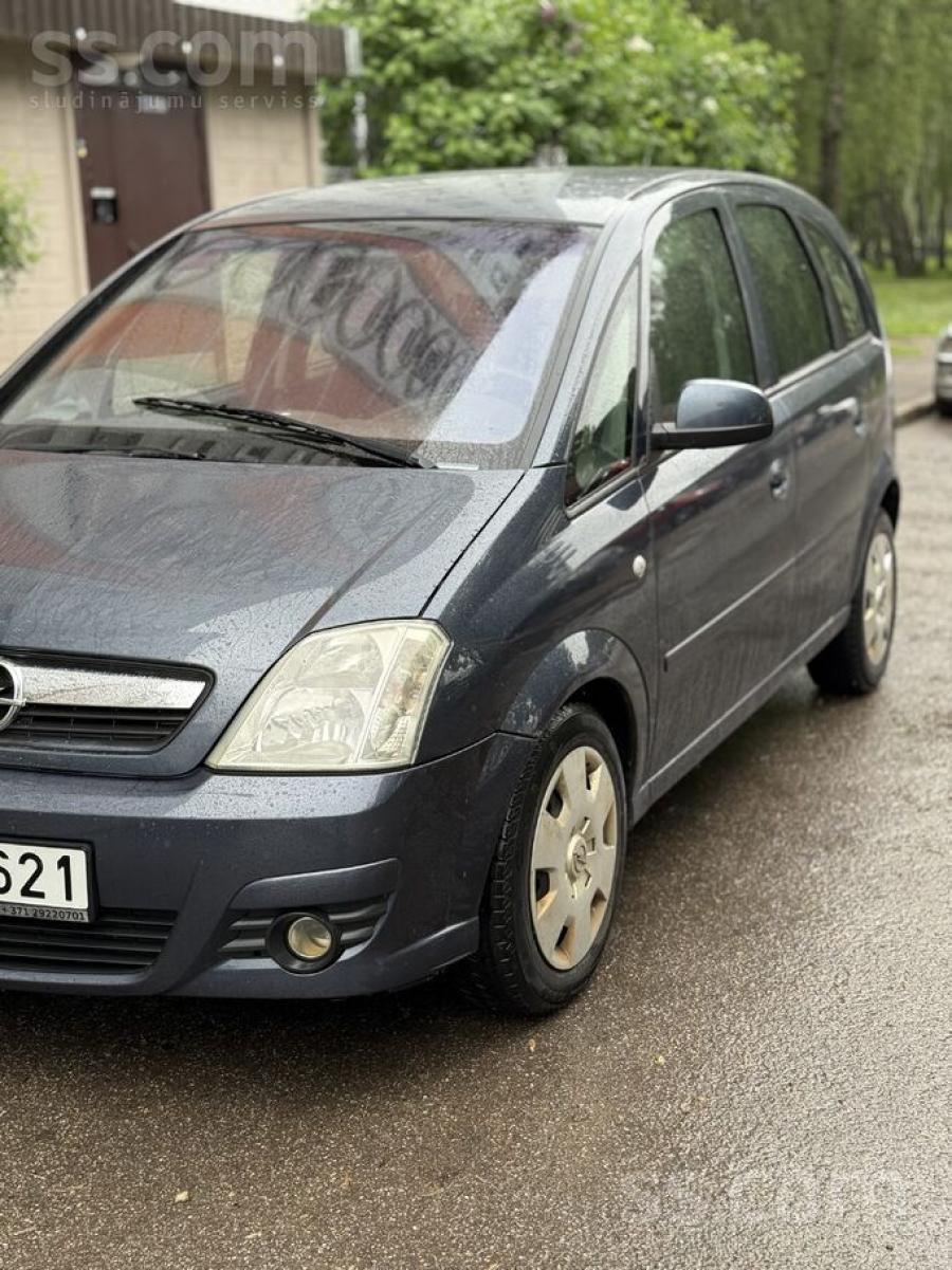 Zils Opel Meriva 2008 Rīga, ar dzinēja tilpumu 1.70 L un nobraukumu 240 tūkst. km par 5200 €, foto 3 vietnē AUTOMOTO.COM.LV