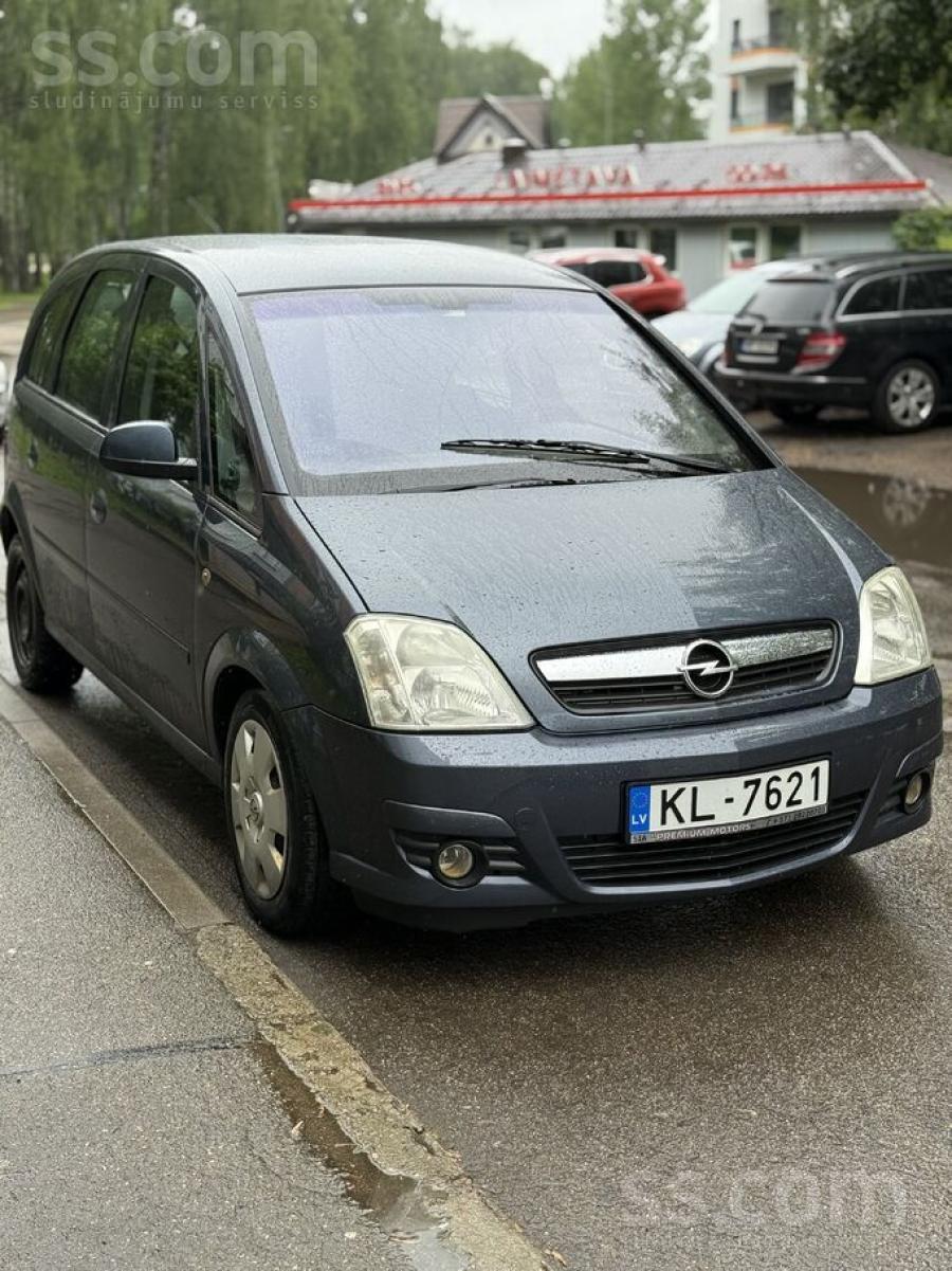 Zils Opel Meriva 2008 Rīga, ar dzinēja tilpumu 1.70 L un nobraukumu 240 tūkst. km par 5200 €, foto 5 vietnē AUTOMOTO.COM.LV