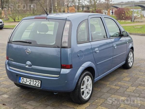 Zils Opel Meriva 2008 Rīga, ar dzinēja tilpumu 1.40 L un nobraukumu 221 tūkst. km par 2500 €, foto 4 vietnē AUTOMOTO.COM.LV