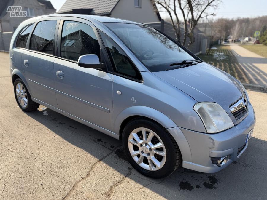 Blue Opel Meriva 2008 in Kaunas, with an engine capacity of 1.70 L and mileage of 190 thousand km for 1450 €, photo 4 on AUTOMOTO.COM.LV