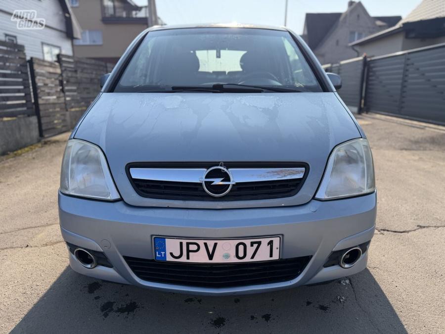 Blue Opel Meriva 2008 in Kaunas, with an engine capacity of 1.70 L and mileage of 190 thousand km for 1450 €, photo 8 on AUTOMOTO.COM.LV