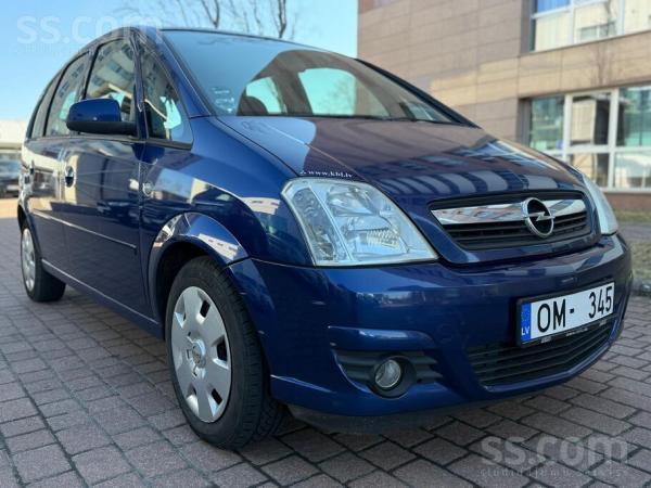 Blue Opel Meriva 2008 in Riga, with an engine capacity of 1.40 L and mileage of 0 thousand km for 1800 €, photo 1 on AUTOMOTO.COM.LV