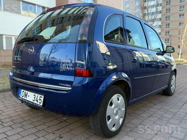 Blue Opel Meriva 2008 in Riga, with an engine capacity of 1.40 L and mileage of 0 thousand km for 1800 €, photo 9 on AUTOMOTO.COM.LV